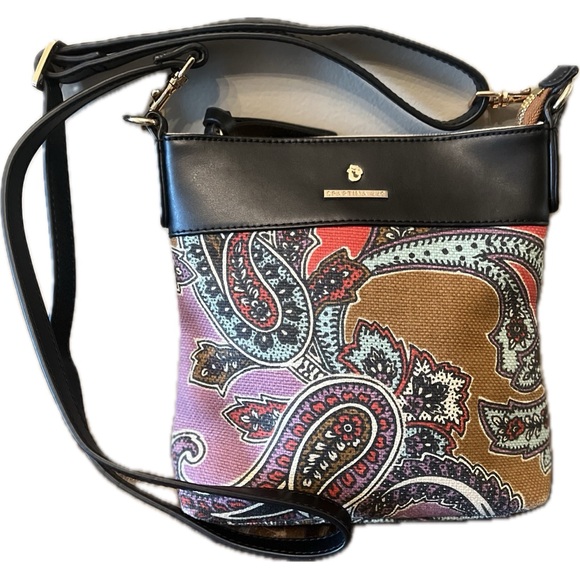 Spartina 449 | Bags | Spartina 449 Paisley Linen Crossbody Purse | Poshmark